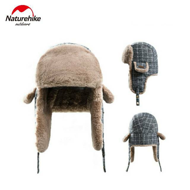 Jual TOPI MUSIM DINGIN NATUREHIKE NH18M006-Z OUTDOOR WINTER HAT TOPI ...