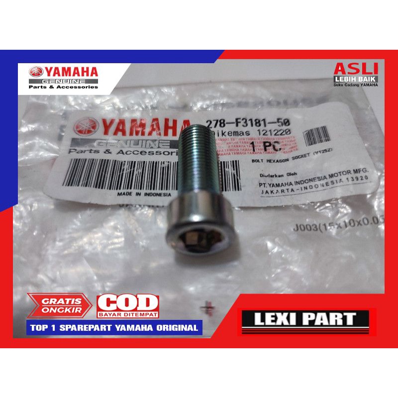 Jual Baut Tabung Shock Depan Hexagon RX King 278-F3181-50 Yamaha ...