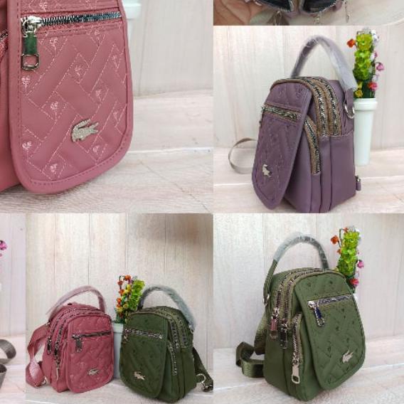 Jual Tas wanita ransel mini 3in 1 terbaru. | Shopee Indonesia