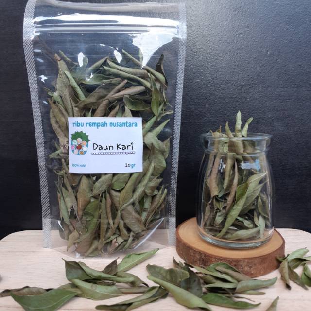 Jual 10gr Daun Kare Kering / Daun Kari / Salam Koja / Temurui / Curry ...