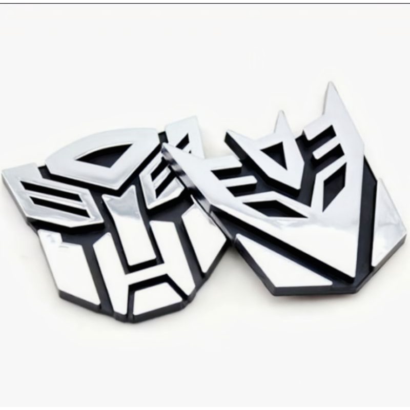 Jual emblem logo Transformers 3D stainless MOBIL dan MOTOR | Shopee ...