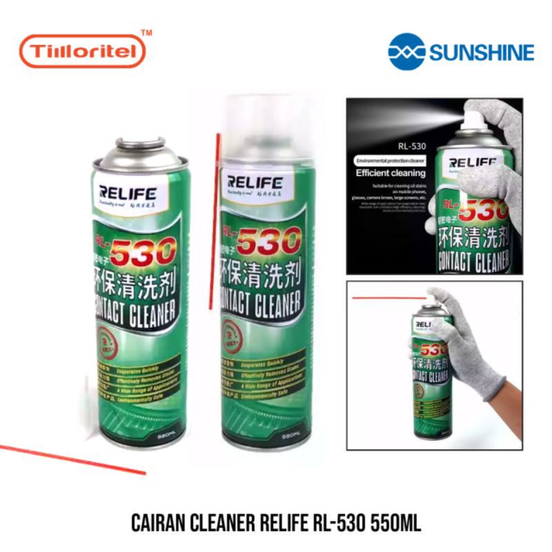 Jual CAIRAN CLEANER RELIFE RL-530 550ML | Shopee Indonesia