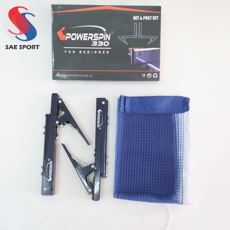 Jual Net pingpong tenis meja Powerspin 330 packaging terbaru | Shopee Indonesia