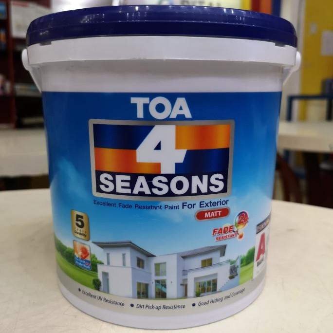 Jual CAT TEMBOK TOA 4SEASONS EXTERIOR 20 L CAT TINTING EXTERIOR ...