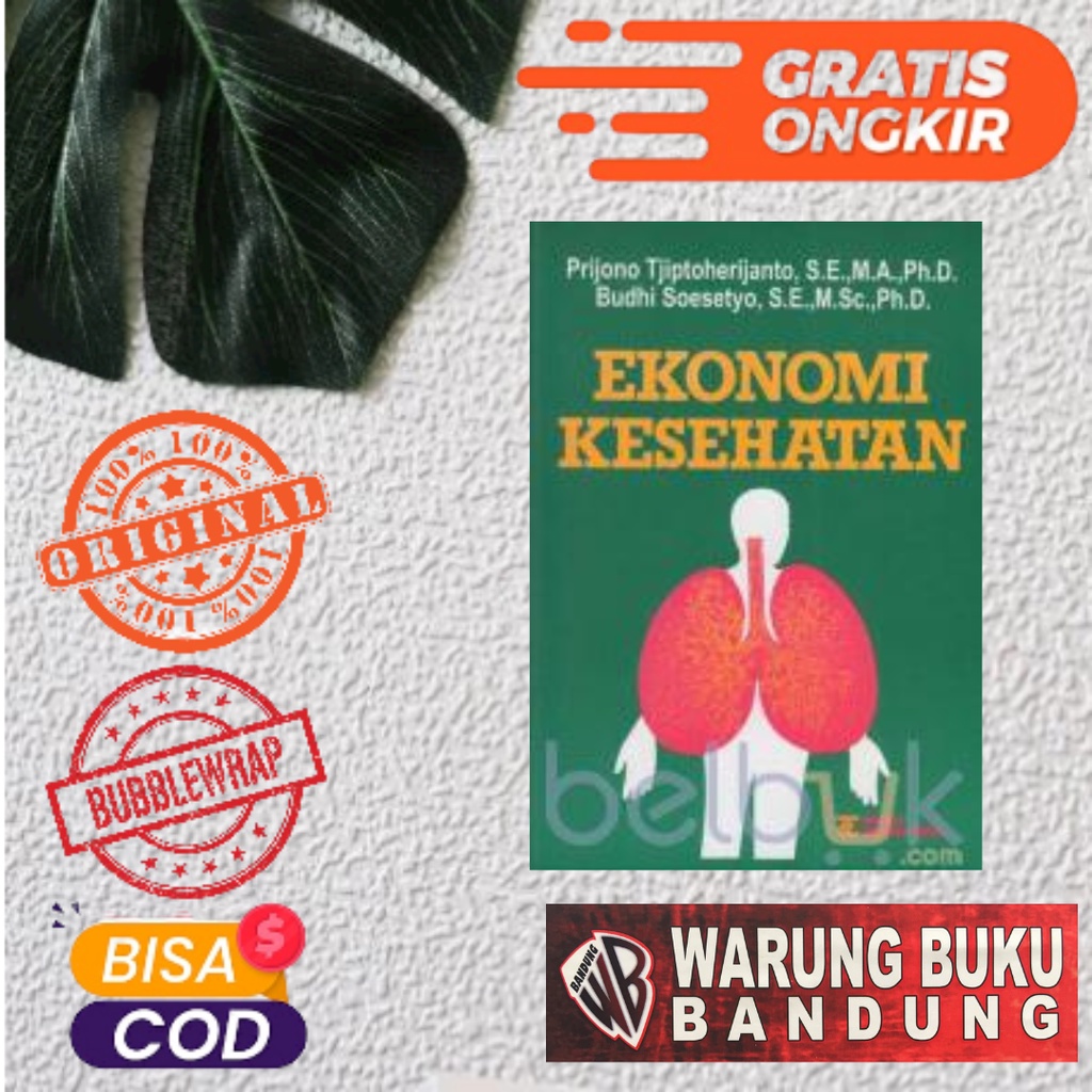Jual Buku Ekonomi Kesehatan - Prijono Tjiptoherijanto | Shopee Indonesia