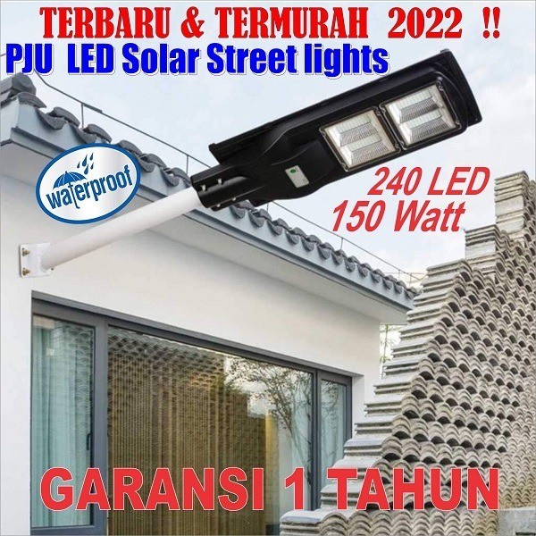 Jual LAMPU LED TENAGA SURYA / LAMPU/SOLAR PANEL / LAMPU 240 LED / 120 W ...