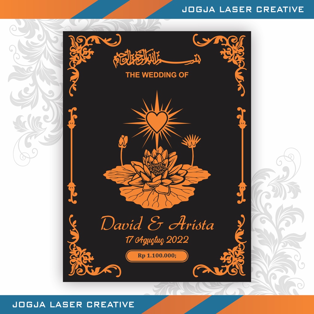 Jual MAHAR LOGO INSTANSI PROFESI BAHAN MDF AKRILIK GOLD SILVER ROSEGOLD ...