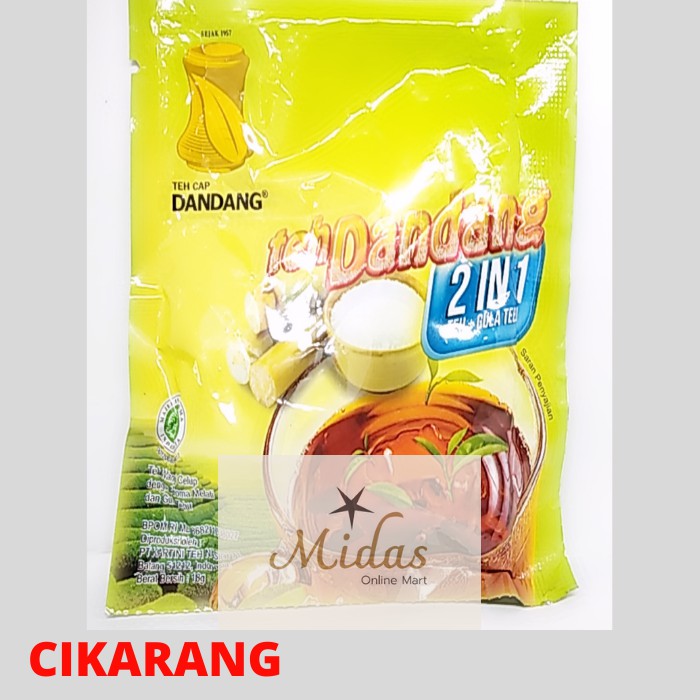 Jual Teh Dandang Sachet 2 in 1 Teh dan Gula | Shopee Indonesia