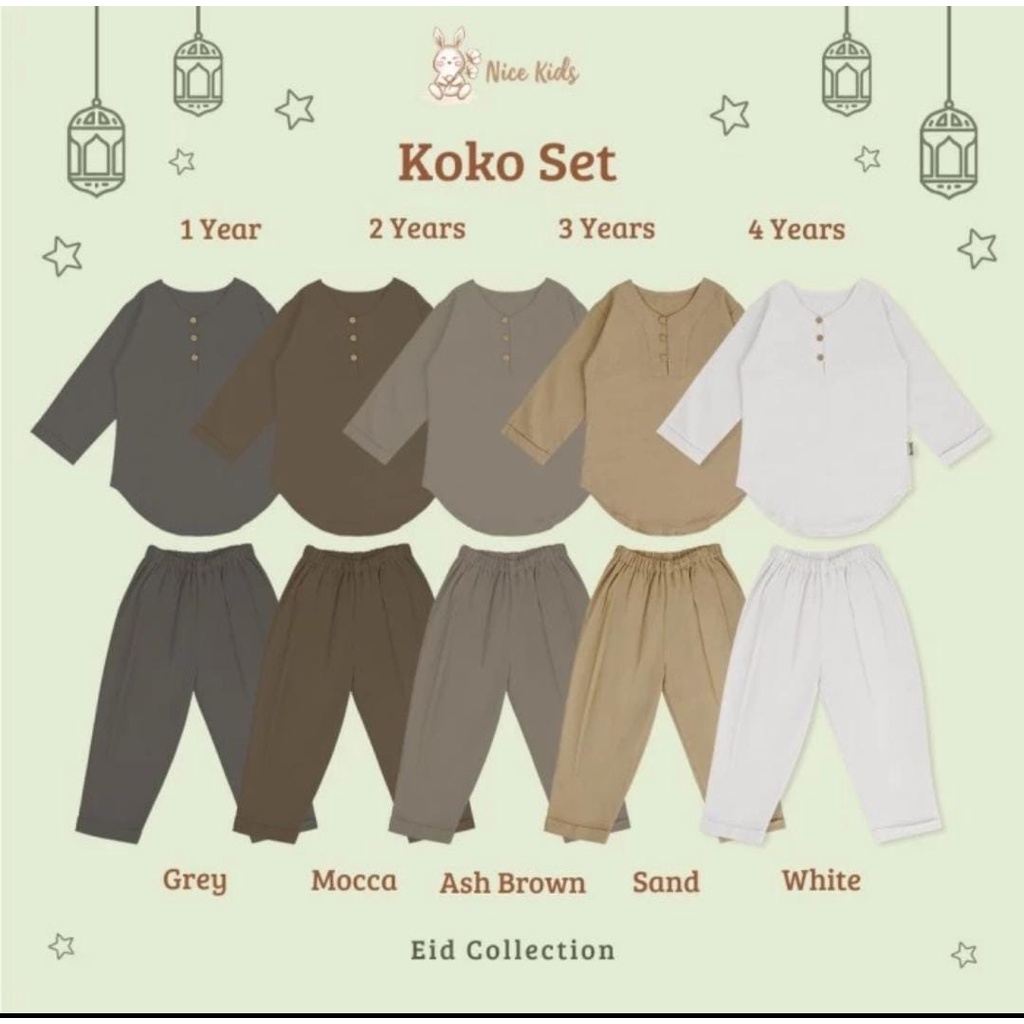 Jual NICEKIDS-Koko Set | Shopee Indonesia
