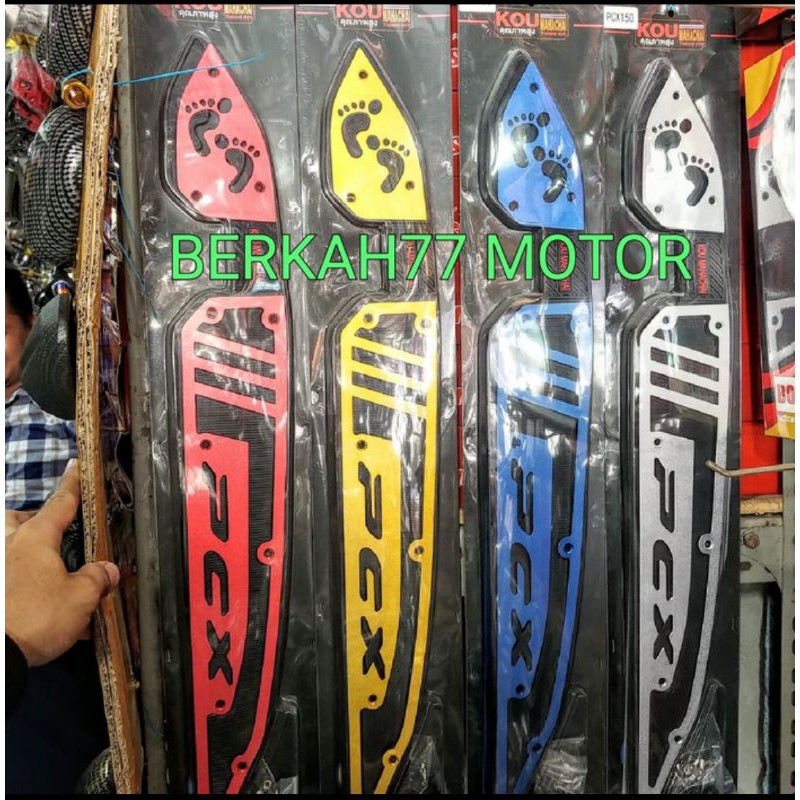 Jual BORDES INJAKAN ALAS KAKI PCX MEREK KUO | Shopee Indonesia