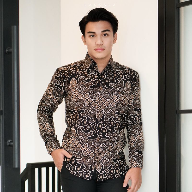 Jual BATIK BOLO DEWO Motif Satrio Kayangan Hem Atasan Kemeja Baju Batik ...