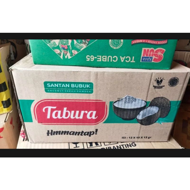 Jual SANTAN BUBUK TABURA 1 DUS/ KARTON(120 SACHET) | Shopee Indonesia