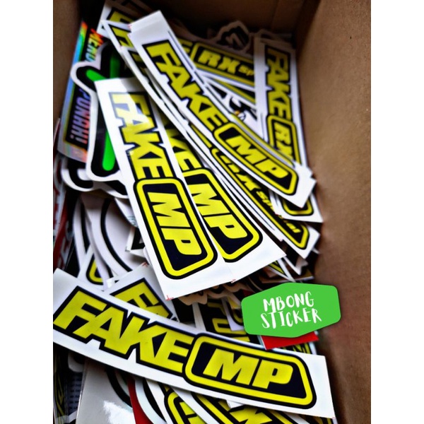 Jual Sticker aesthetic stiker pemanis bijian Fake MP | Shopee Indonesia