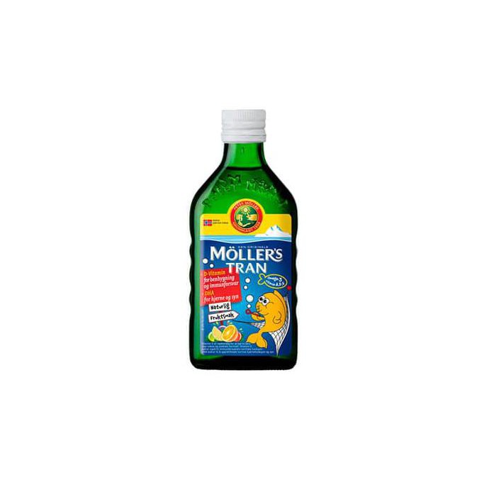 Jual Moller's Tran Cod Liver Oil 250ml (Minyak Hati Ikan Cod) | Shopee ...