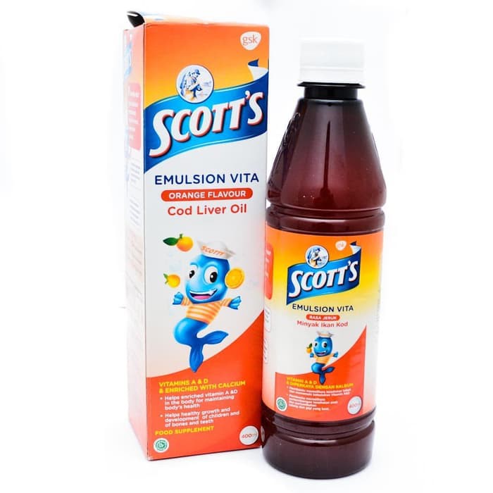 Jual SCOTTS EMULSION VITA 400 ml |Vitamin Anak Tulang dan Gigi ...