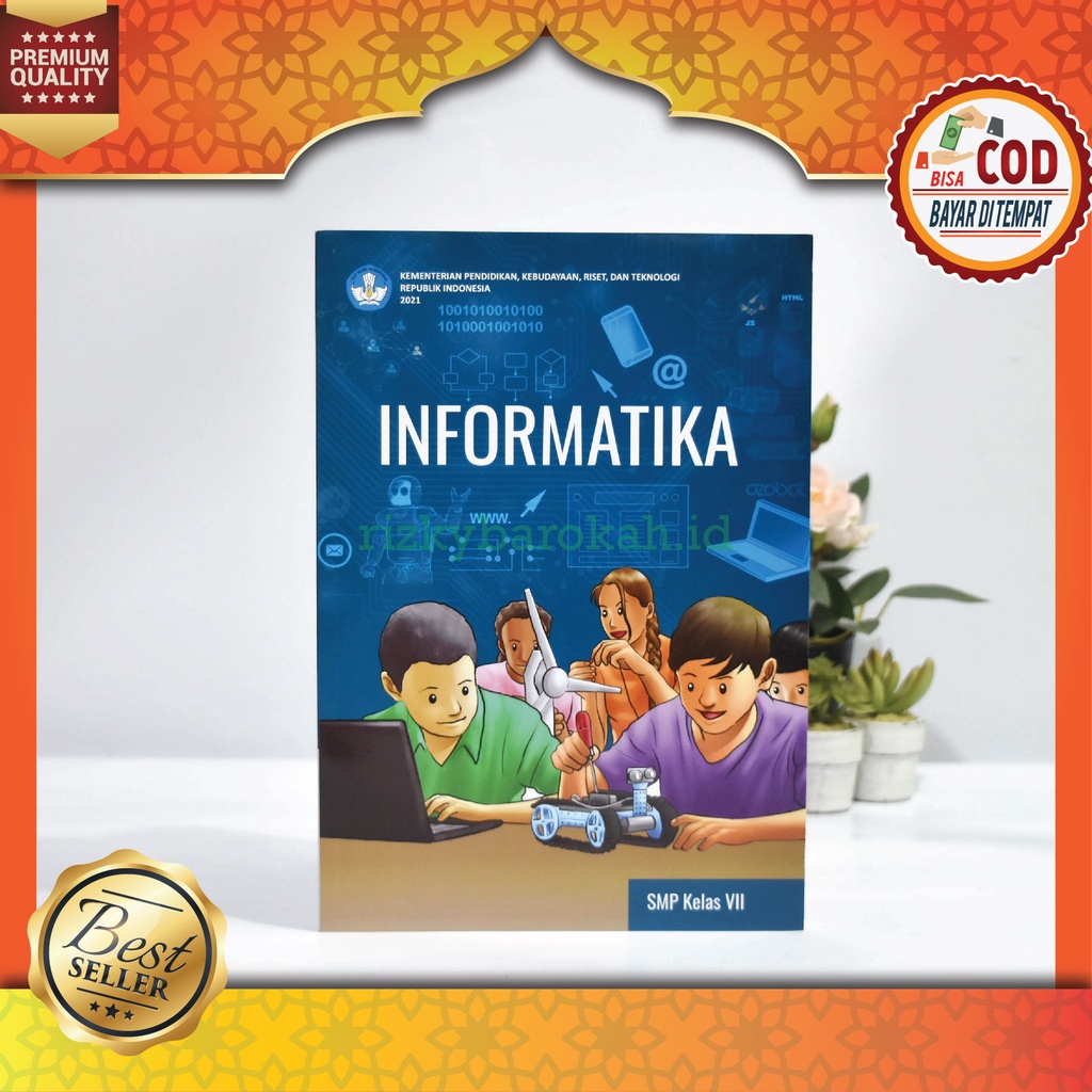 Jual Buku Pelajaran Siswa SMP MTS Kelas 7 VII Mata Pelajaran Mapel Informatika Kurikulum Merdeka ...