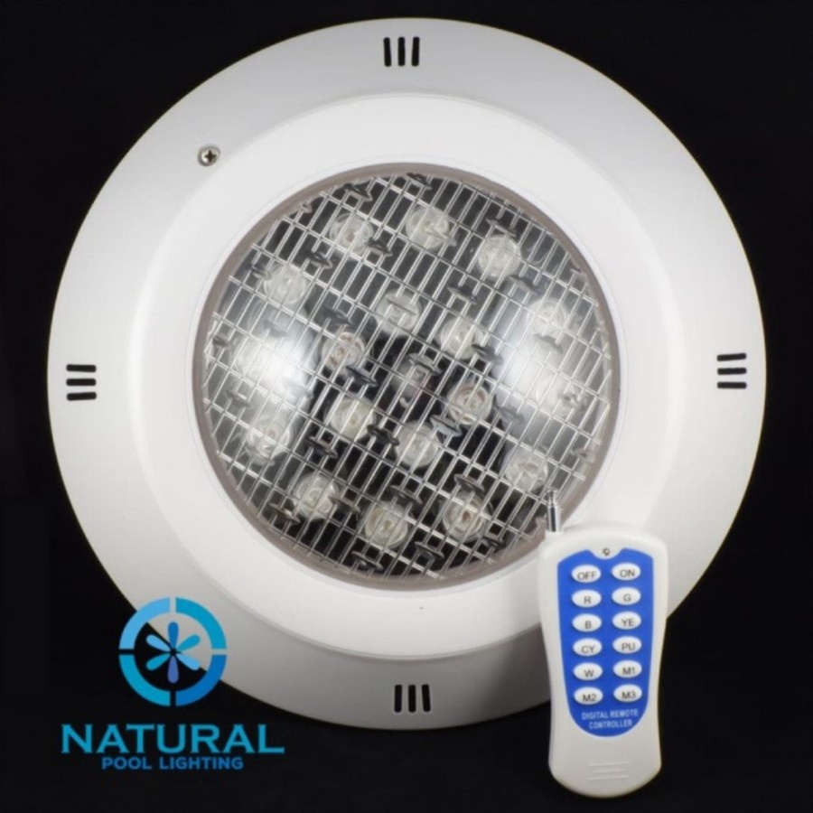 Jual Lampu Kolam Renang LED RGB 18watt Natural | Under Water Light ...