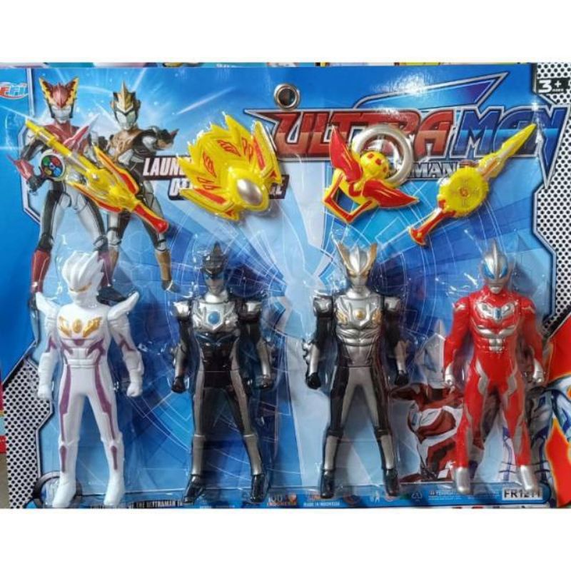 Jual Mainan Robot Ultraman Z Zero Mainan Ultraman Geed Orb Rosso ...