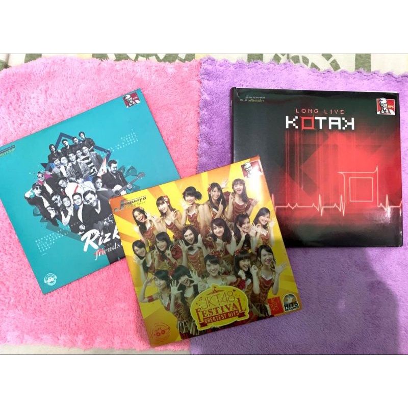 Jual Take all CD Musik Original KFC JKT48 Festival Long Live Kotak dan ...