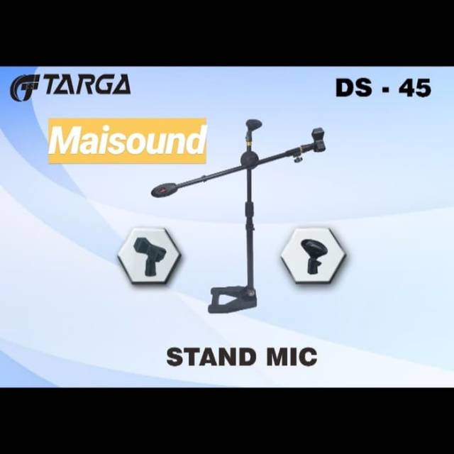 Jual STAND MIC TARGA TR DS 45 STAND MICROPHONE TARGA TR DS45 | Shopee Indonesia