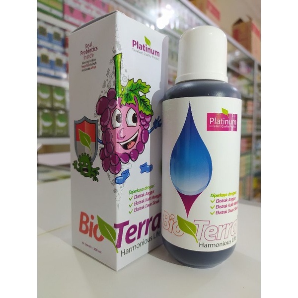 Jual BIOTERRA PLATINUM | MINUMAN PROBIOTIK | MENJAGA DAYA TAHAN TUBUH ...