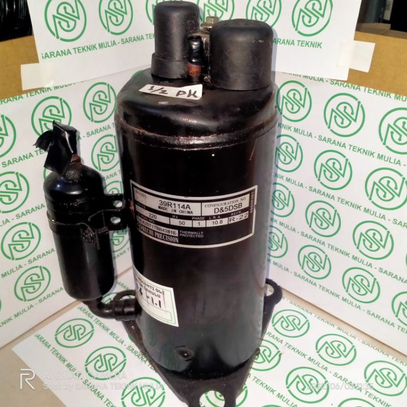 Jual Kompresor AC 1/2 PK ½Pk - Merk SHARP [Second / Cabutan / Repair ...