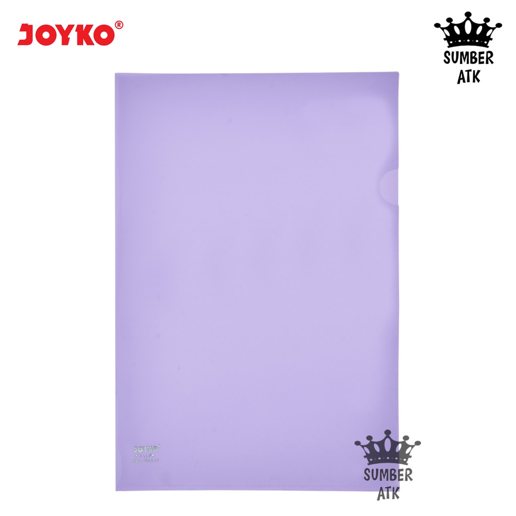 Jual Map L Plastik Bening Clear Sleeves Joyko CS-11-F4 Pastel Color F4 ...