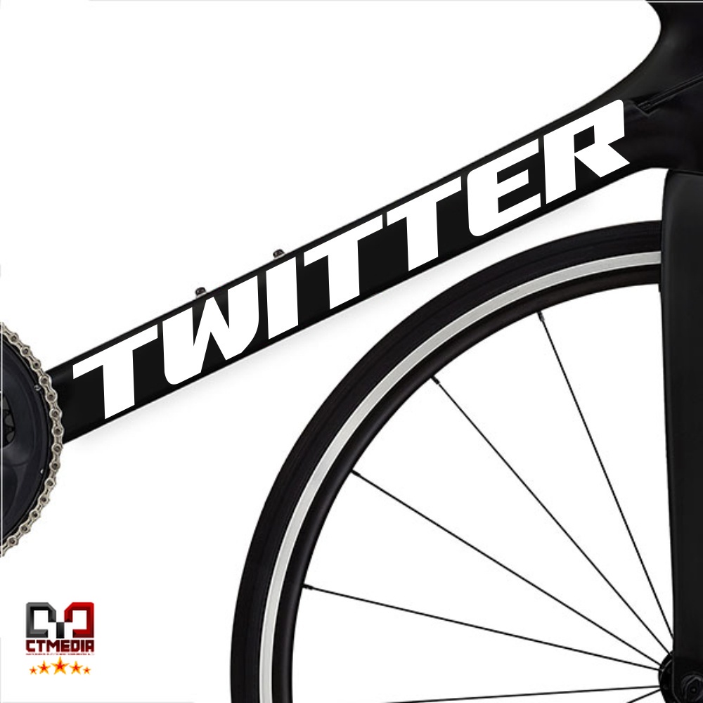 Jual Stiker Pack Sepeda Twitter - Bicycle Decal Sticker Sepeda CTMEDIA ...