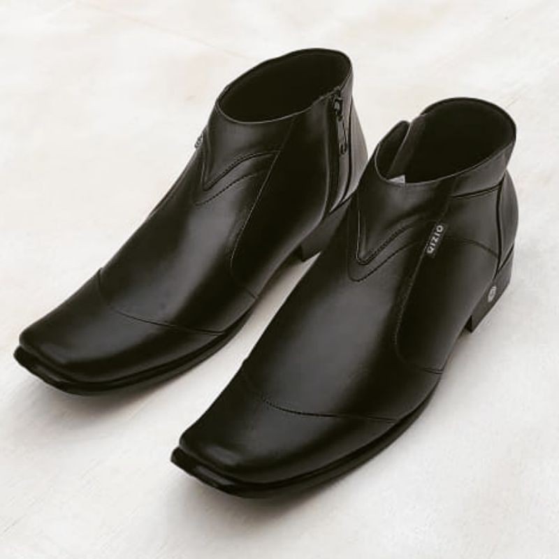 Jual SEPATU PULL KULIT ASLI ZIPPER TERBARU PANTOFEL PORMAL KANTOR ...