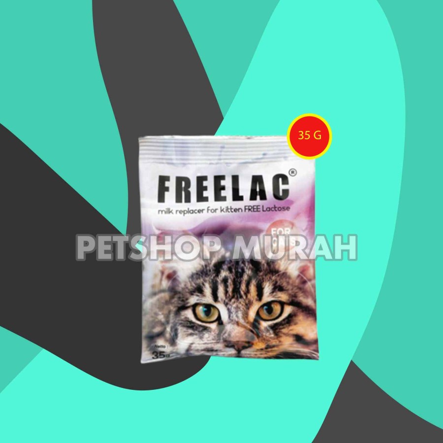 Jual FREELAC MILK Susu Anak Kucing Cat Milk kitten 35gram | Shopee ...