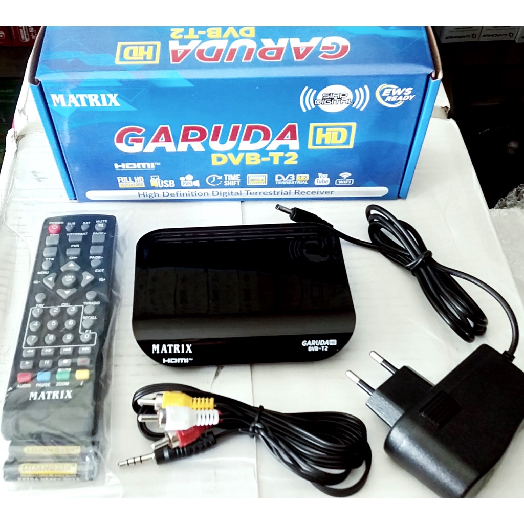 Jual Setopbox DBVT2 MATRIX GARUDA menerima siaran UHF Terestrial bisa ...