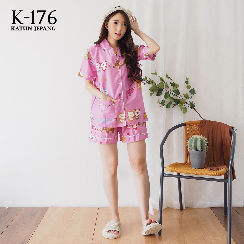 Jual GREET NIGHT WEAR - Baju Tidur Model : K-176 / HK | Shopee Indonesia