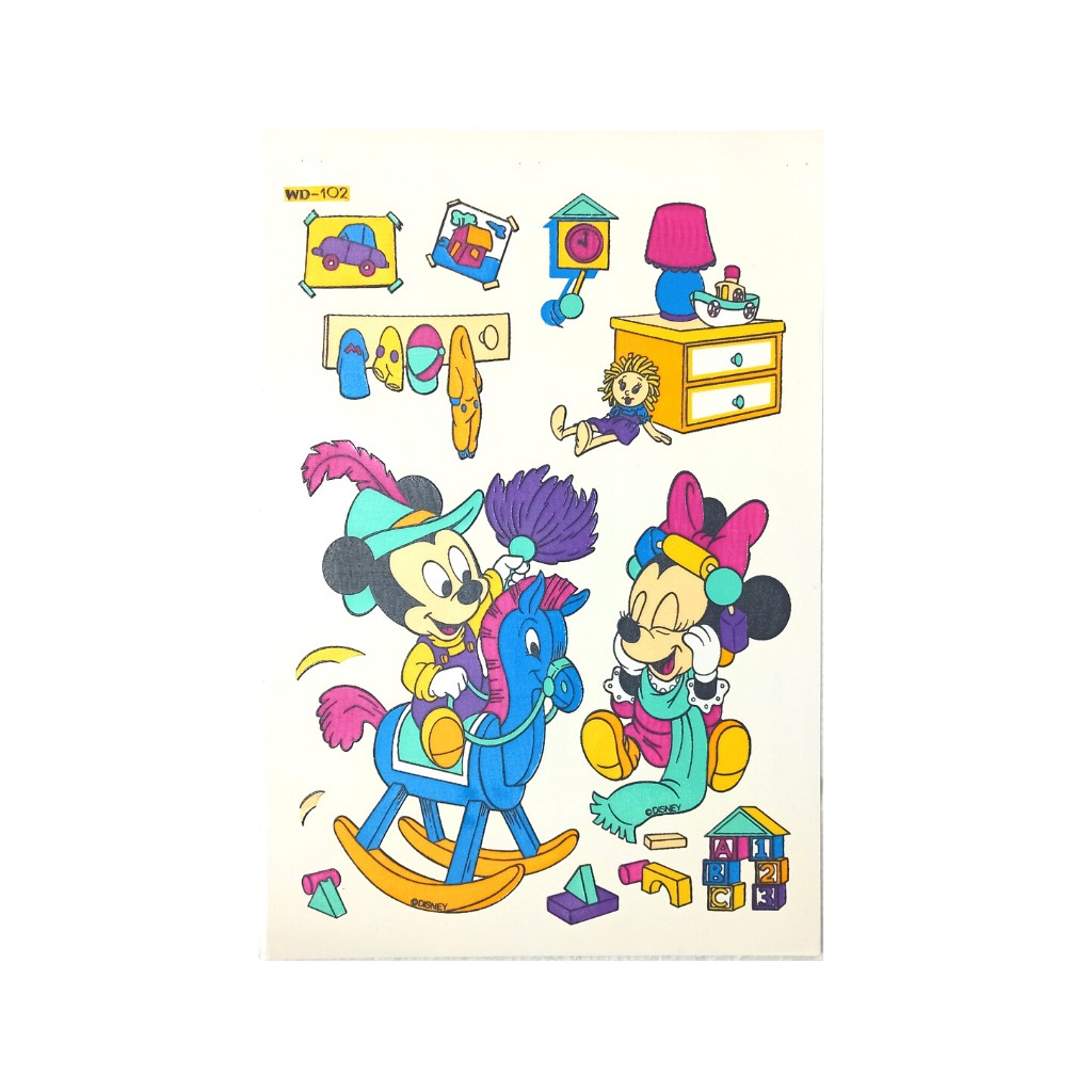 Jual Minicart Sticker Kaca Dua Sisi Gambar Disney | Shopee Indonesia
