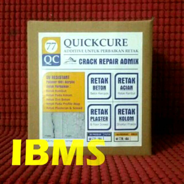 Jual Penutup Retak Tembok Retak Rambut / Retak Acian - QUICKCURE 77F (3 ...