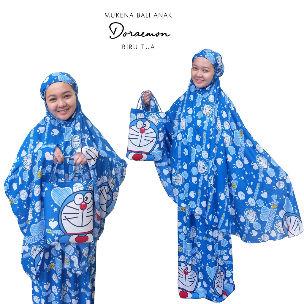 Jual TOKO MUKENA TASIK - MUKENA RAYON BALI ANAK DORAEMON TK - SD ...
