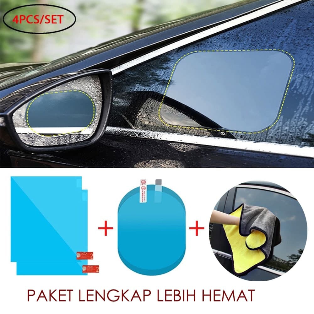 Jual Stiker Kaca Film Mobil Air Anti Embun Hujan Kabut Anti Fog Spion ...