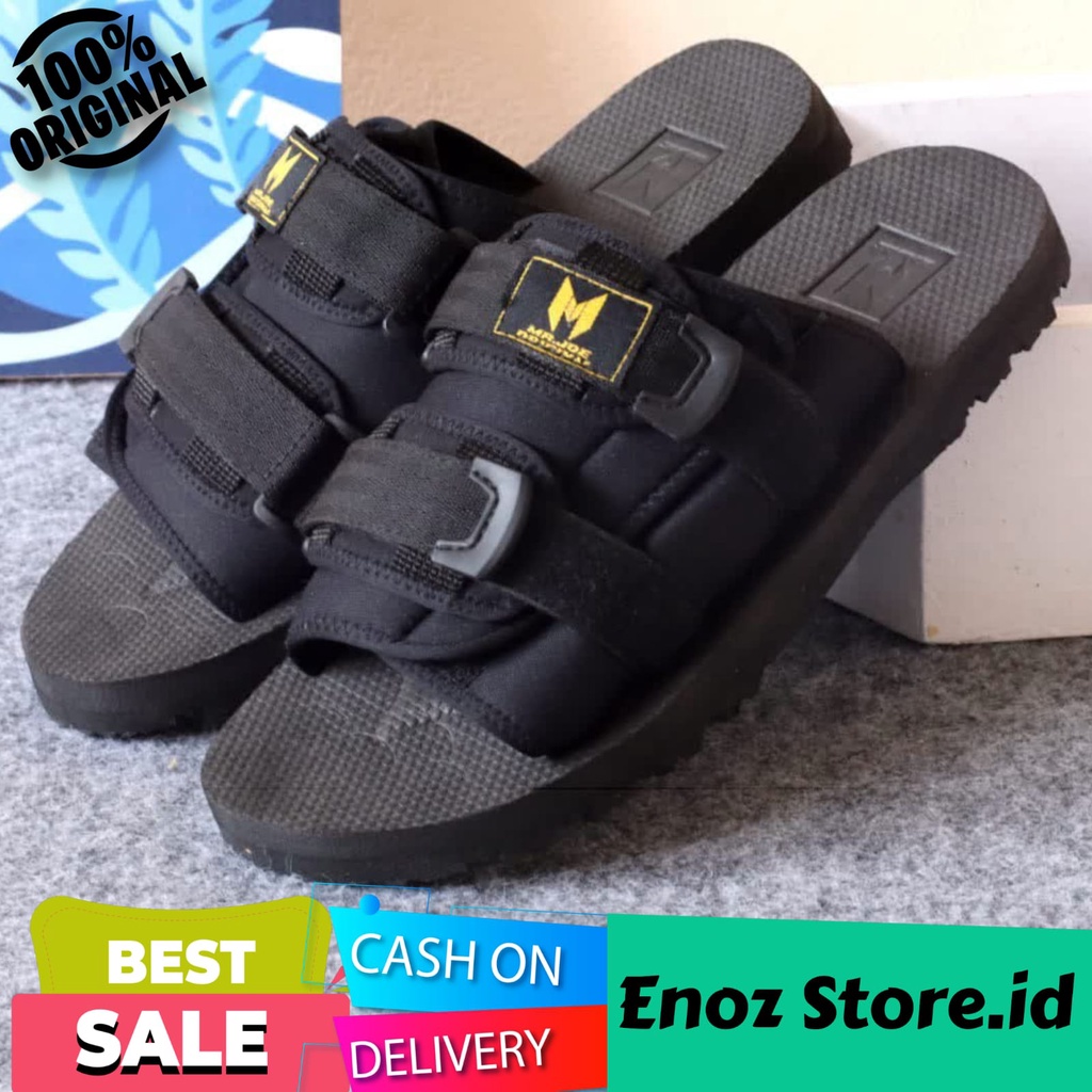 Jual Enoz Tiroz - Sendal Slop Casual Pria Original Distro Handmade ...