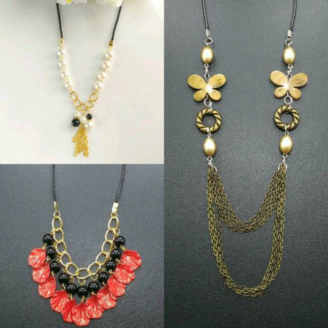 Jual Kalung etnik kalung aksesoris simple | Shopee Indonesia