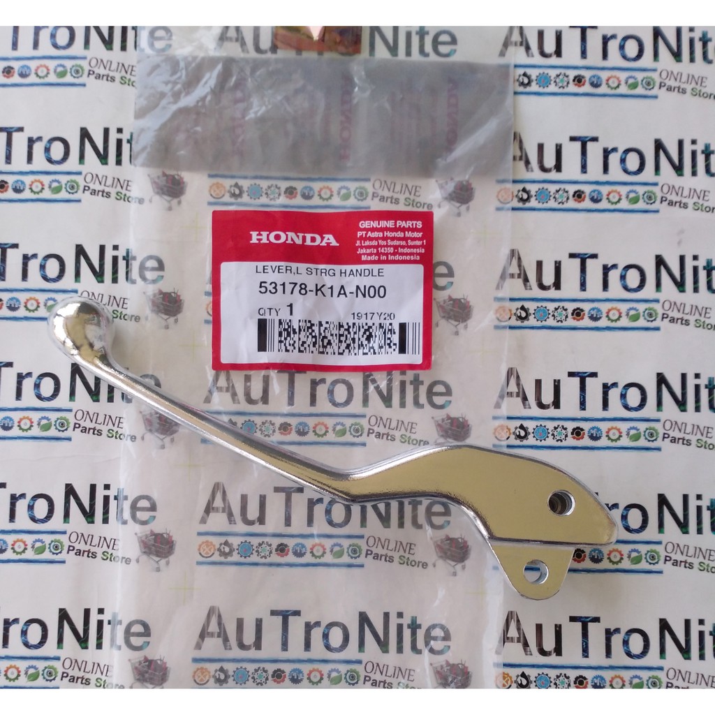 Jual Lever L Steering Handle Rem Kiri 53178-K1A-N00 Silver Original ...