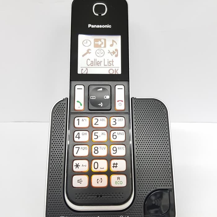 Jual Telepon Wireless Panasonic KX-TGD310 Wireless Phone TGD 310 (Hitam) | Shopee Indonesia