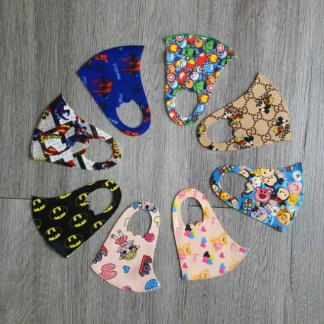 Jual MASKER ANAK KARAKTER LUCU | Shopee Indonesia