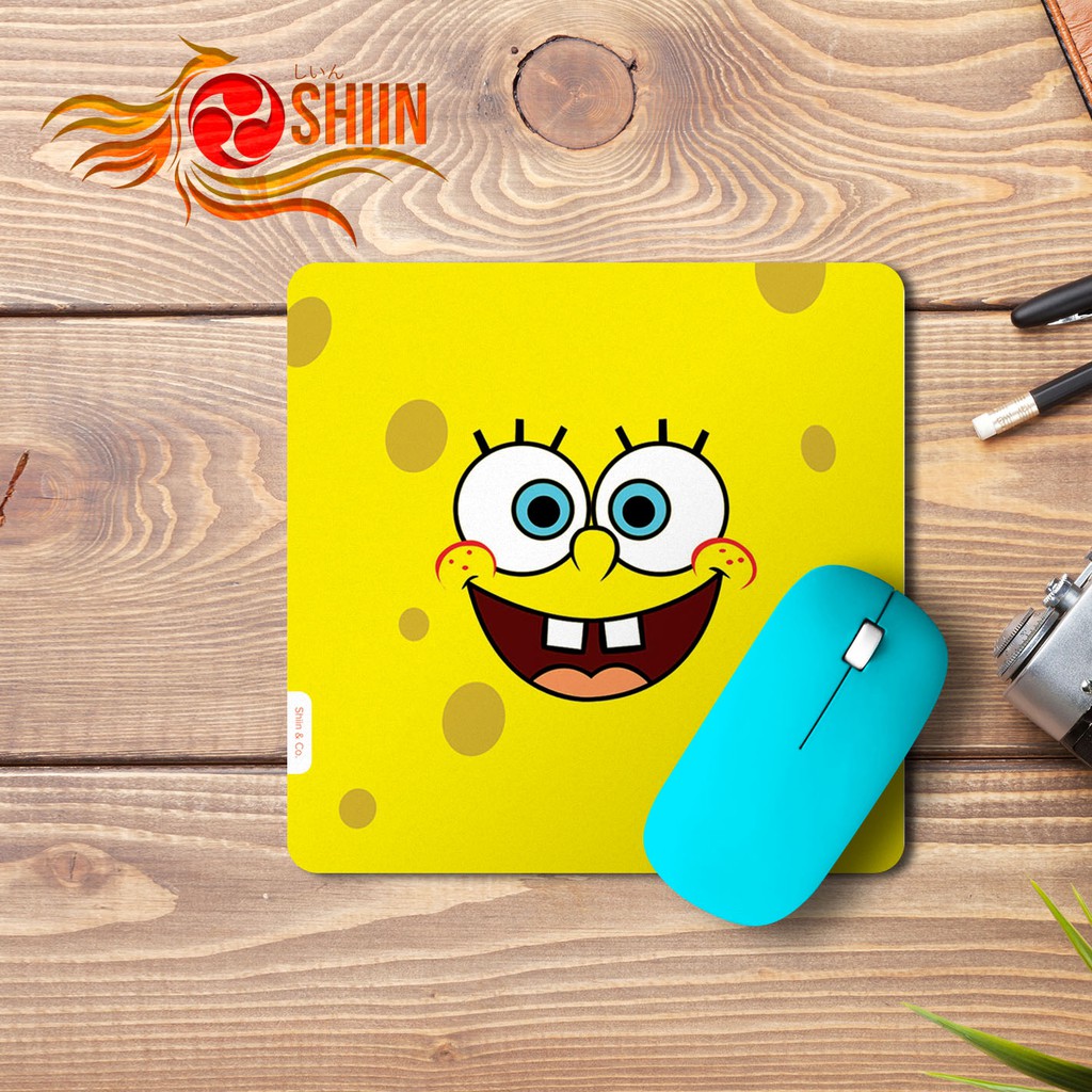 Jual MOUSEPAD MINI 20 X 20 TEMA ANIMASI SPONGEBOB | Shopee Indonesia
