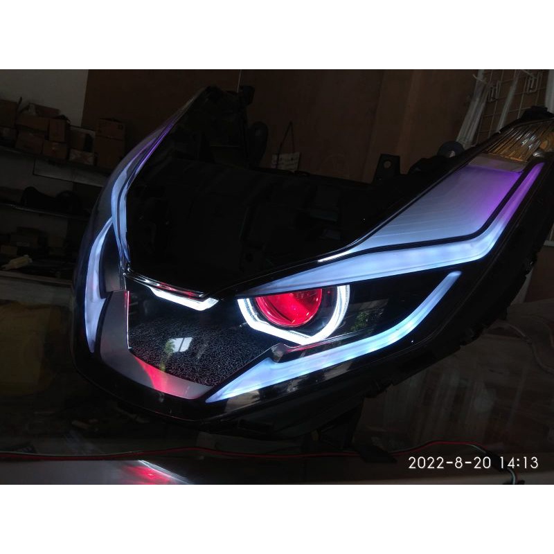 Jual Headlamp Proji biled PCX 150 + d2 | Shopee Indonesia