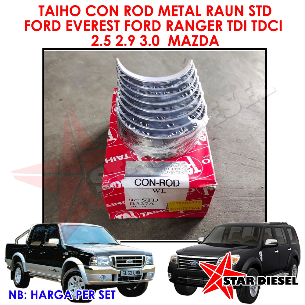 Jual TAIHO CON ROD METAL RAUN STD FORD EVEREST FORD RANGER TDI/TDCI 2.5 ...