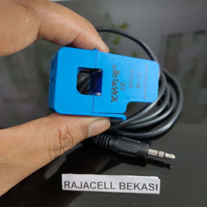Jual 5A SCT-013-005 Non invasive AC Current Sensor Arus Clamp ...