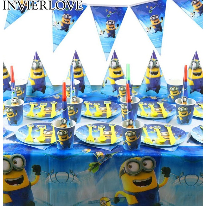Jual Dekorasi set Pesta Ulang Tahun Anak Tema Minion | Shopee Indonesia