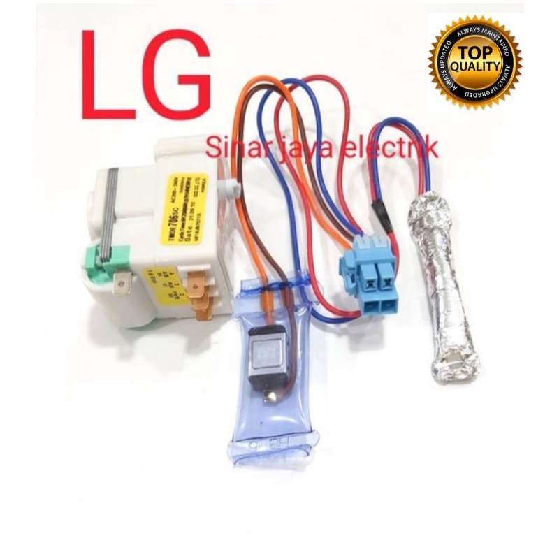 Jual TIMER DAN BIMETAL DEFROST KULKAS LG 2 PINTU | Shopee Indonesia