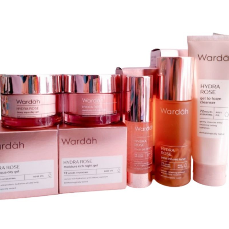 Jual Paket Wardah Hydra Rose Series Terlengkap | Shopee Indonesia