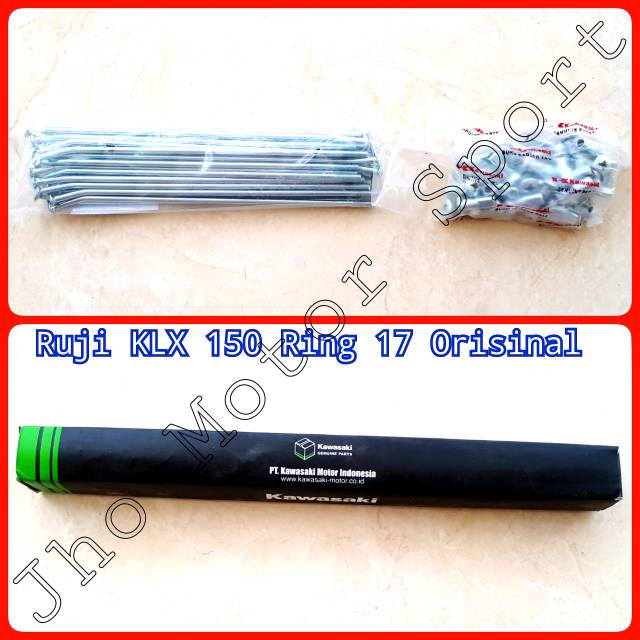 Jual Ruji KLX 150 Ring 17 Hole 36 Orisinal Kawasaki | Shopee Indonesia