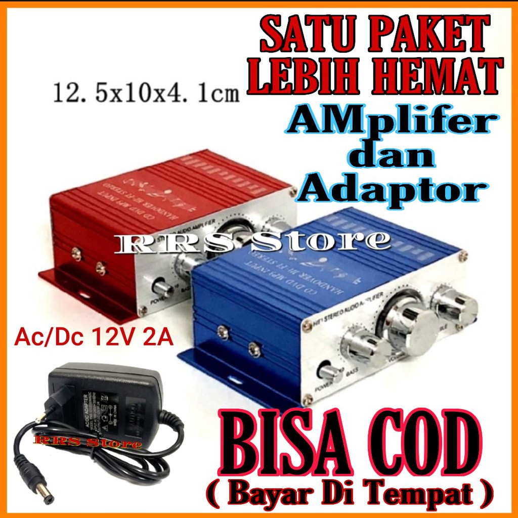 Jual Amplifer mini ampli power amplifer Lepy Hi-Fi Stereo Amplifier ...